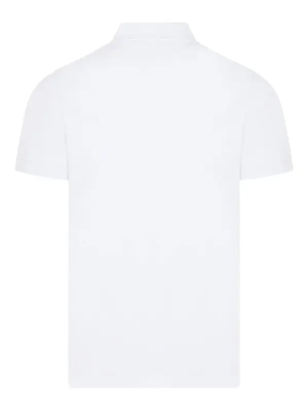 Stone Island Logo Cotton Polo Shirt - Multicolor
