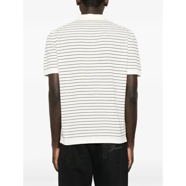 A.p.c. Neutrals Polo Shirts - Cream