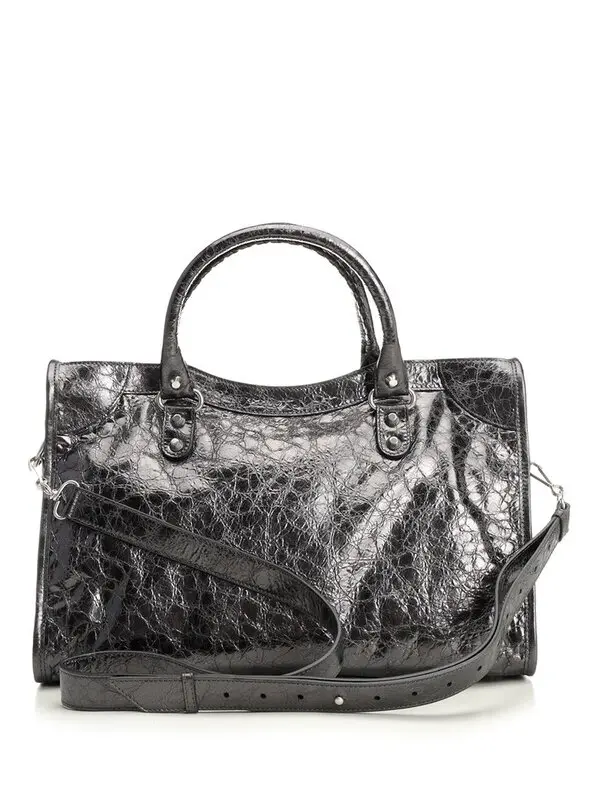 Balenciaga Le City Medium Stock Exchange Bag - Gray