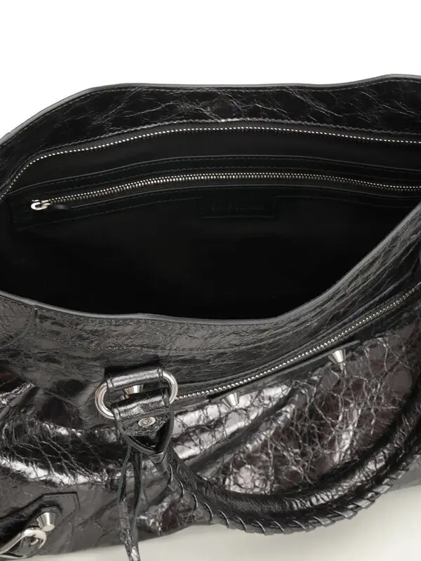 Balenciaga Le City Medium Stock Exchange Bag - Gray