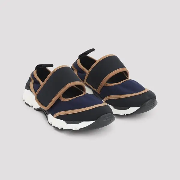 Marni Mary Jane Running Sneakers - Blue