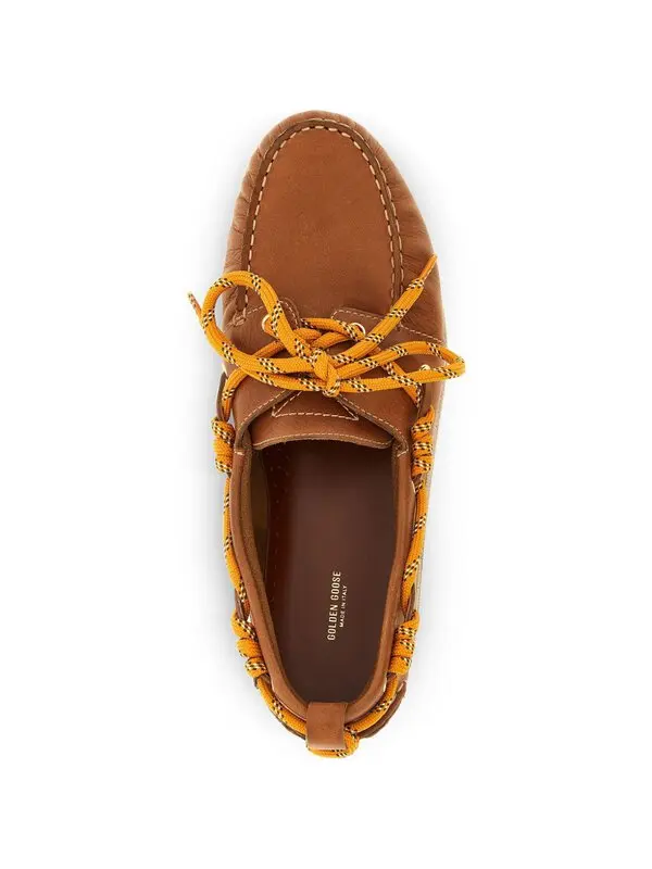 GOLDEN GOOSE Cruise Leather Loafers - Multicolor