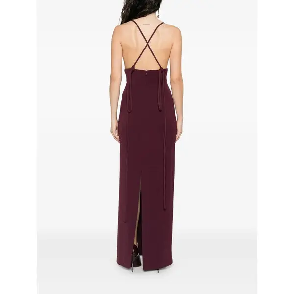 Solace London Dark Maxi Dress