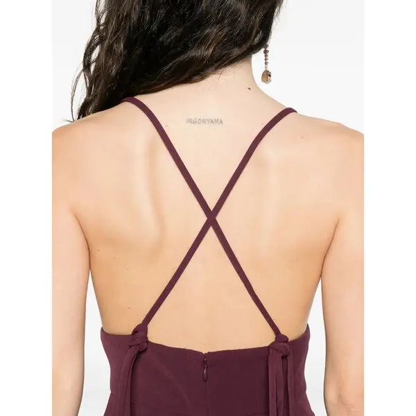 Solace London Dark Maxi Dress