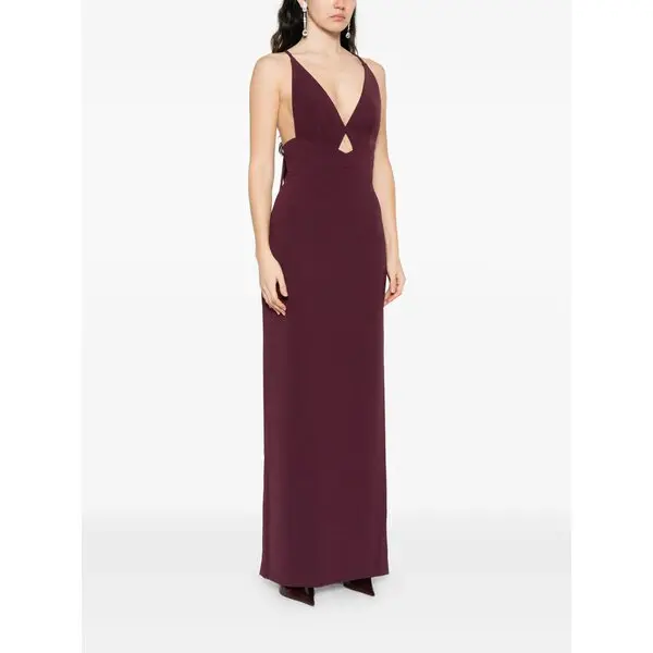 Solace London Dark Maxi Dress
