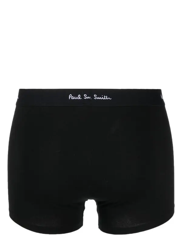 Paul Smith Logo Cotton Trunks 3pack - Multicolor