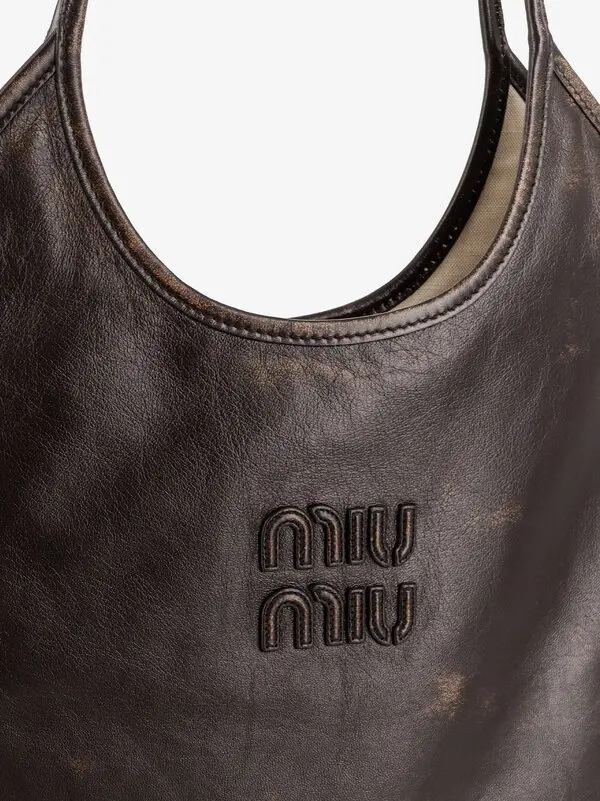 Miu Miu Leather Shoulder Bag - Multicolor