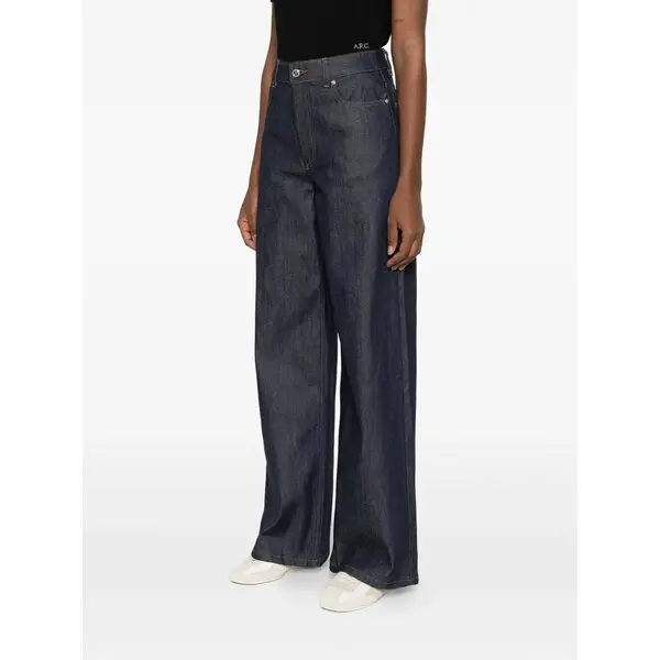 A.p.c. Wide-leg Denim Jeans