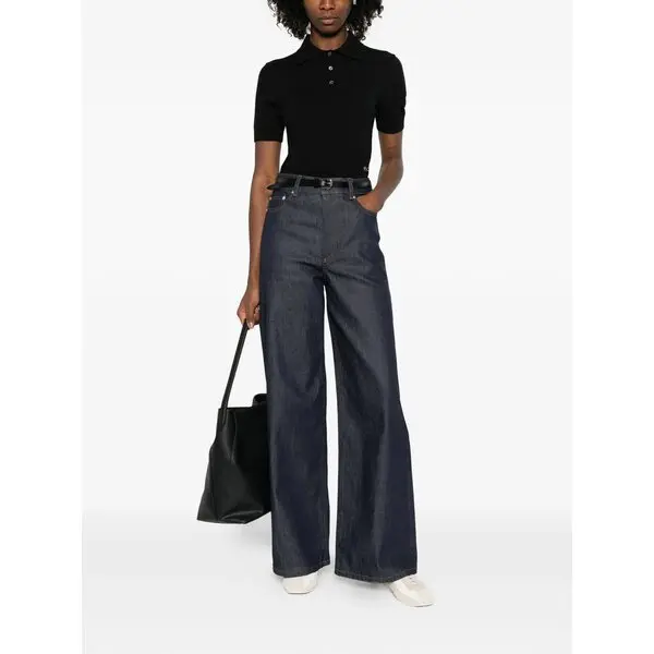 A.p.c. Wide-leg Denim Jeans