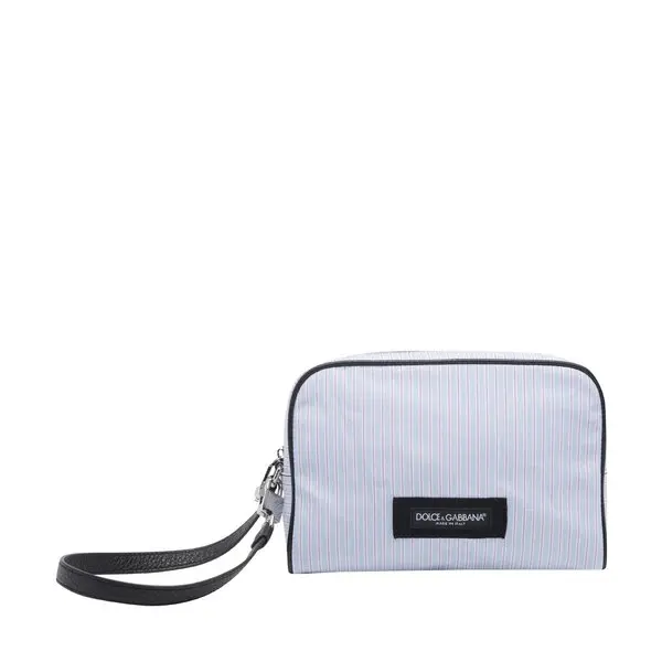 Dolce & Gabbana Logo Wristlet Bag - Blue