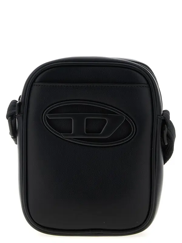 DIESEL® Holi-d Leather-effect Crossbody Bag - Black