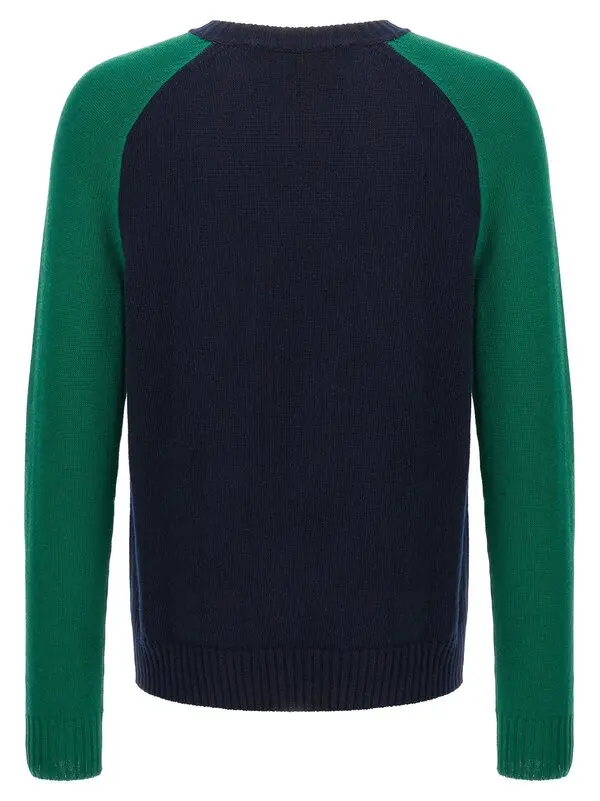 Valentino Garavani Chez Wool Blend Crew Neck Sweater