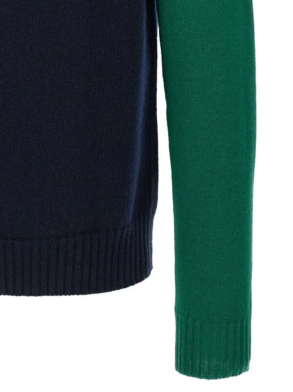 Valentino Garavani Chez Wool Blend Crew Neck Sweater