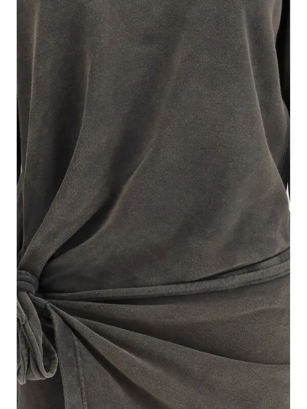 Isabel Marant Étoile Zae Fleece Dress - Gray