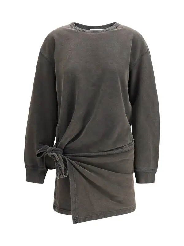 Isabel Marant Étoile Zae Fleece Dress - Gray