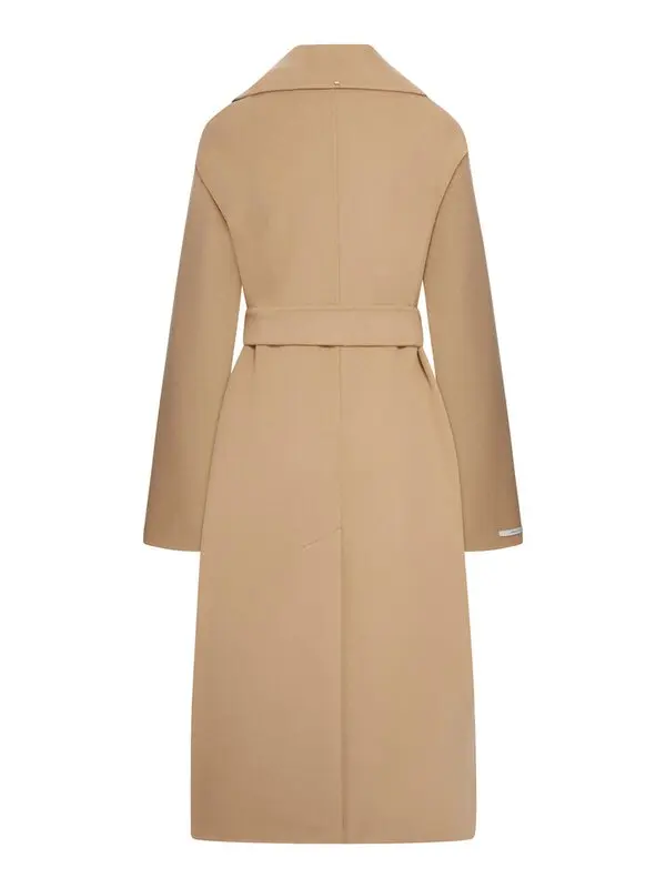 Sportmax Pure Wool Robe Coat - Multicolor