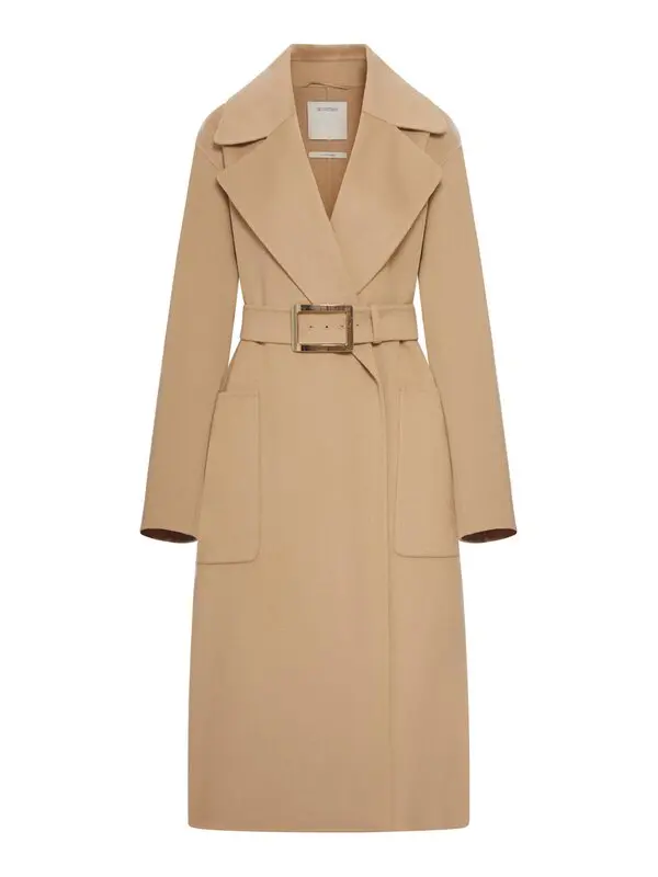 Sportmax Pure Wool Robe Coat - Multicolor
