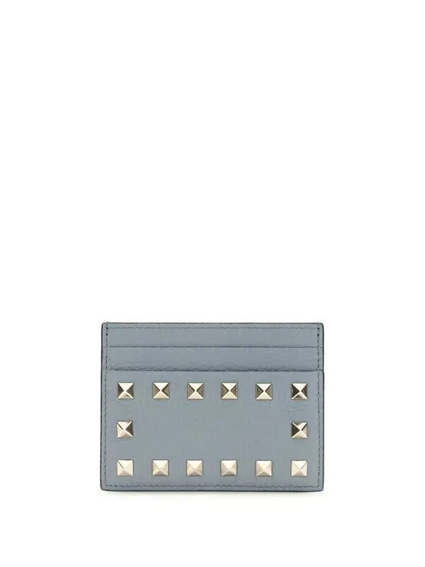 Valentino Garavani Rockstud Card Holder - Blue