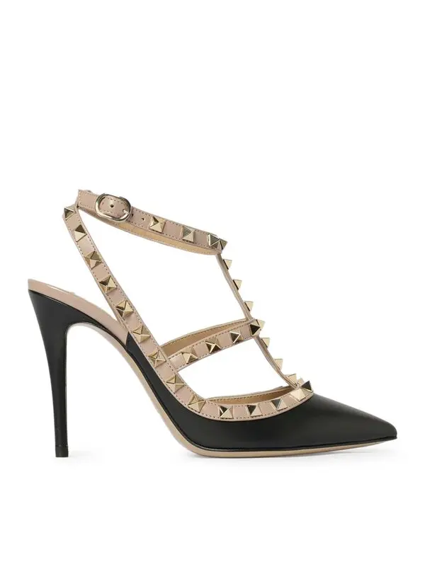 Valentino Garavani Rockstud Leather Pumps - Multicolor