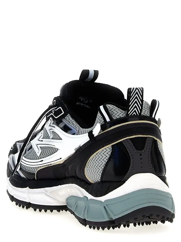 Off-White Be Right Back" Lace-up Sneakers - Black