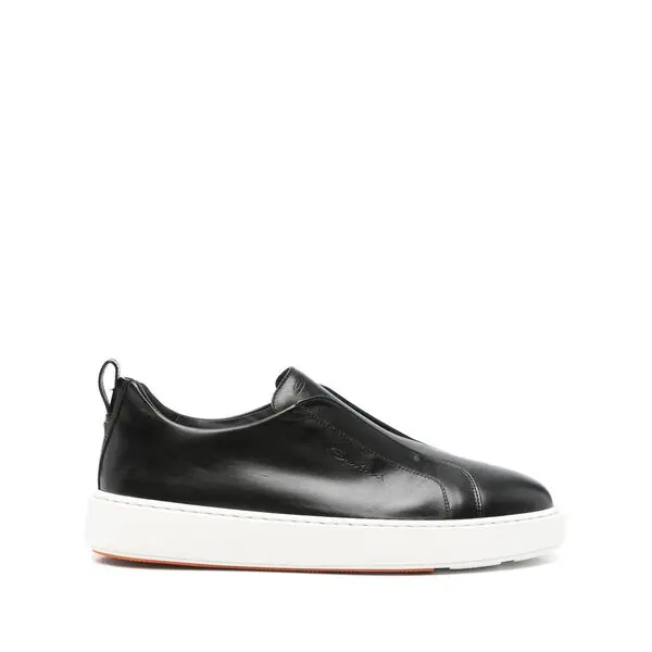 Santoni Slip-on Trainers - Black