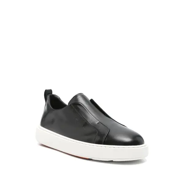 Santoni Slip-on Trainers - Black
