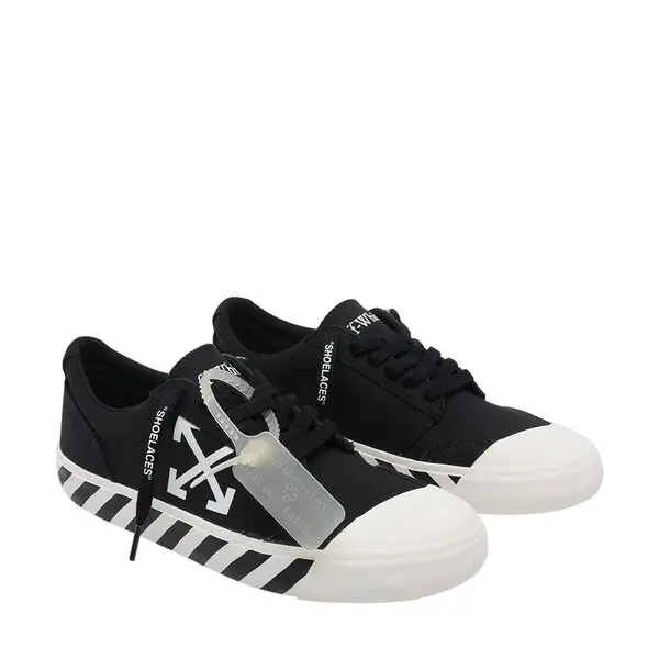 Off-White Vulcanized Undercut Sneakers - Black