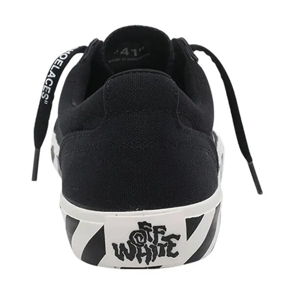 Off-White Vulcanized Undercut Sneakers - Black