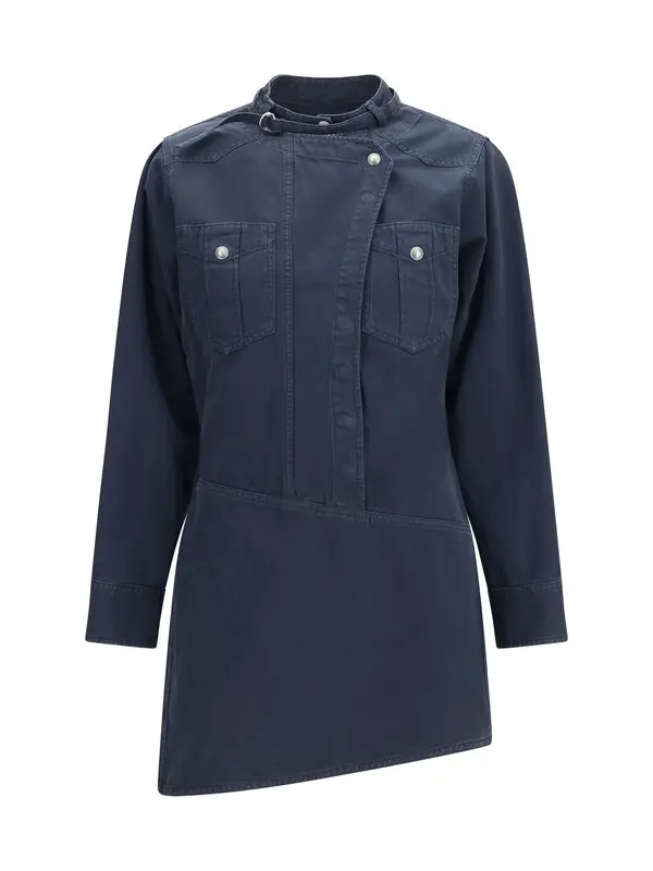 Isabel Marant Étoile Nouria Shirt Dress - Blue