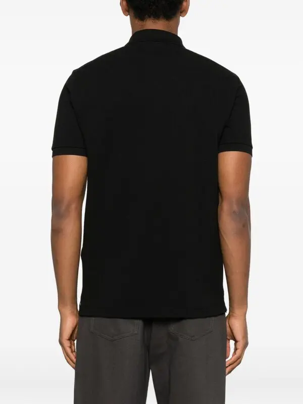 Stone Island Logo Cotton Polo Shirt - Multicolor
