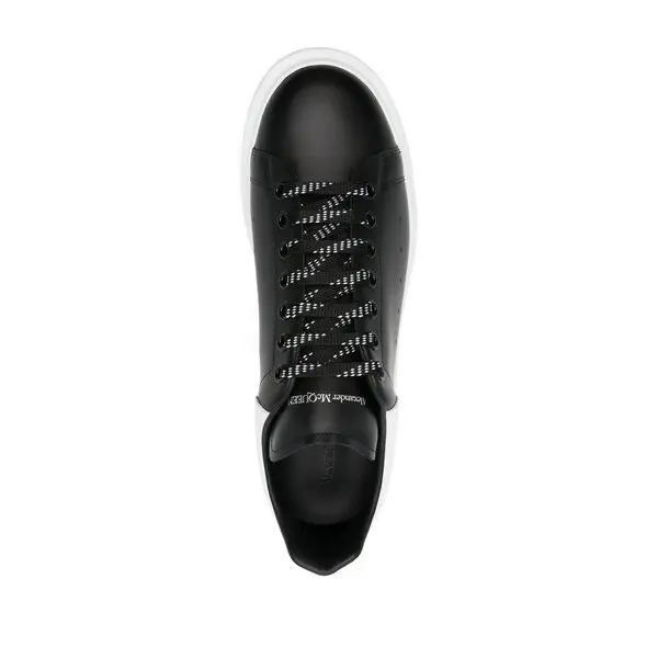 Alexander McQueen Low-top Sneakers With Platform Sole - Black