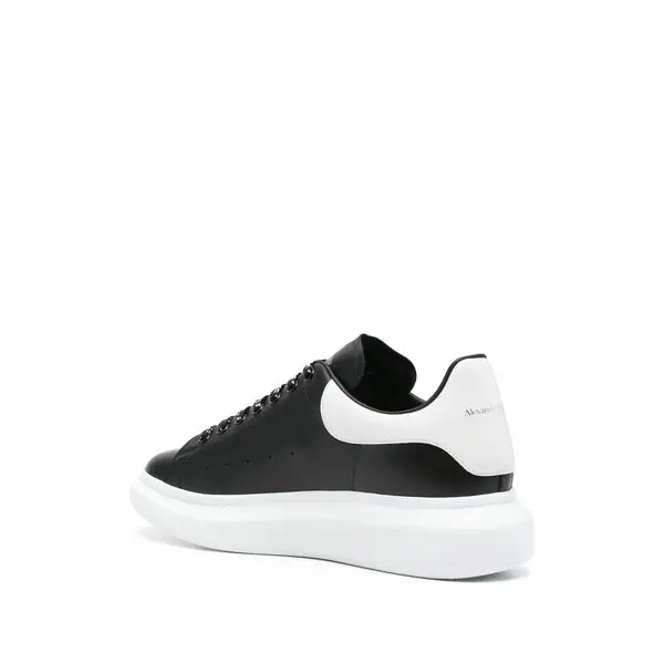 Alexander McQueen Low-top Sneakers With Platform Sole - Black