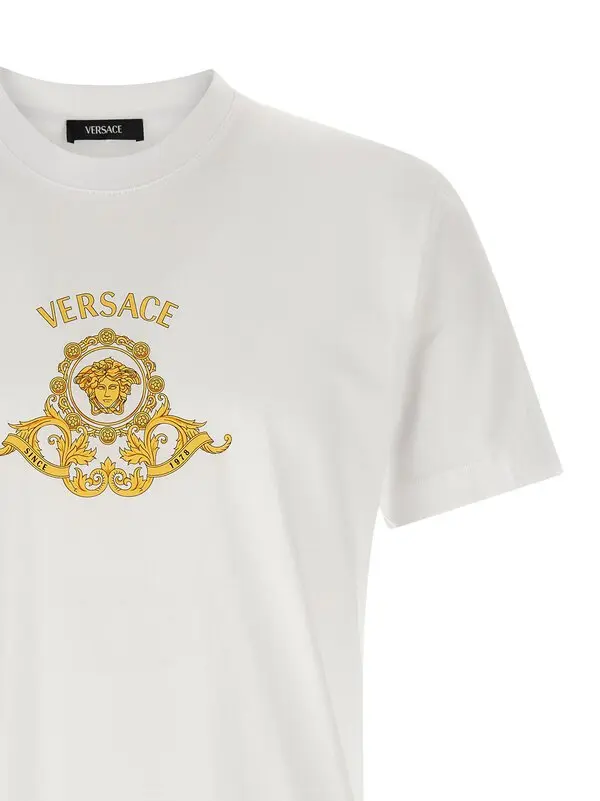 Versace Hall Of Heroes Crest' T-shirt