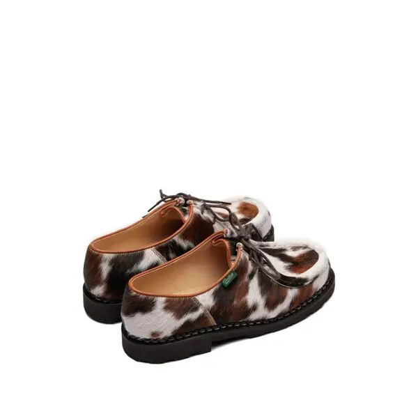 Paraboot Michael" Marron Leather Lace-up Low-top Shoes