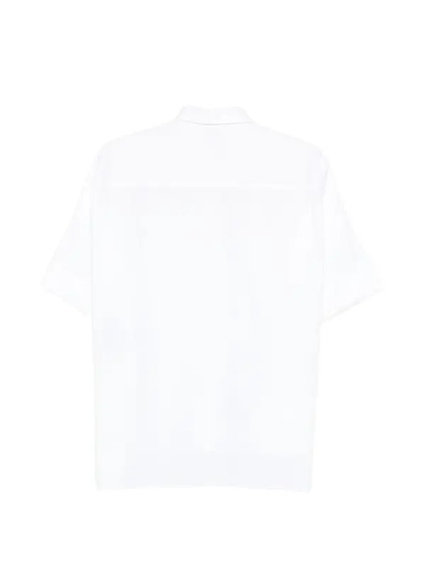 FAY Cotton Shirt With Lace Detail - Multicolor