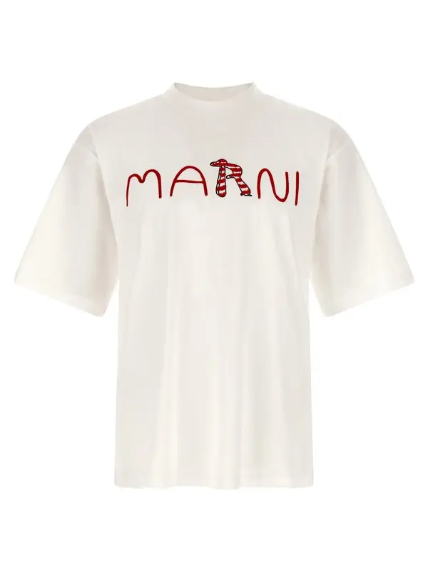 Marni Logo T-shirt - White