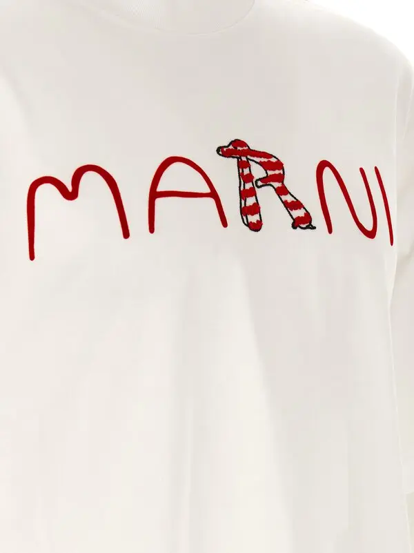 Marni Logo T-shirt - White