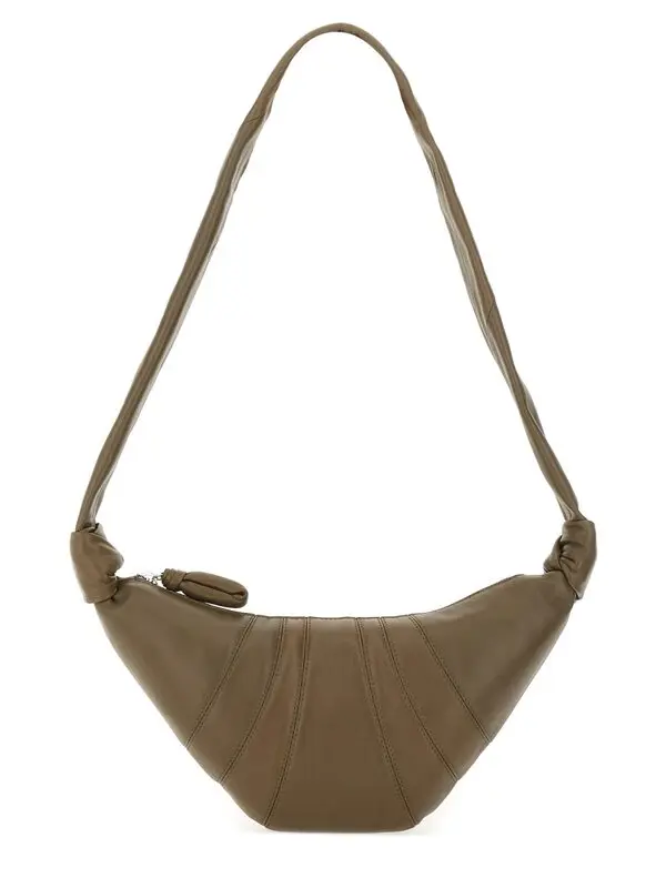 LEMAIRE Small Croissant Bag - Brown