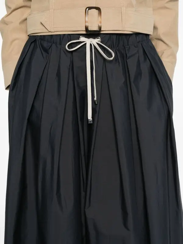 Max Mara Cotton Midi Skirt - Multicolor