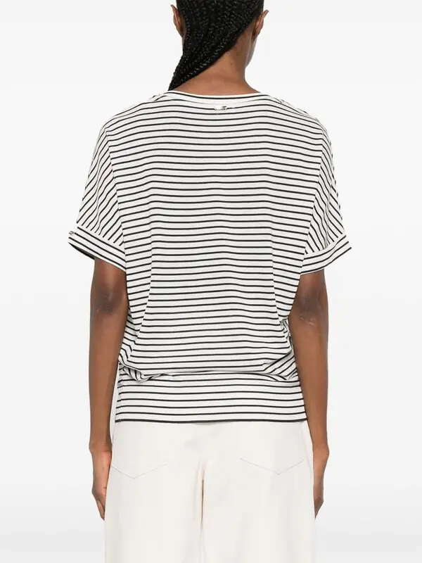 Herno Striped Cotton T-shirt