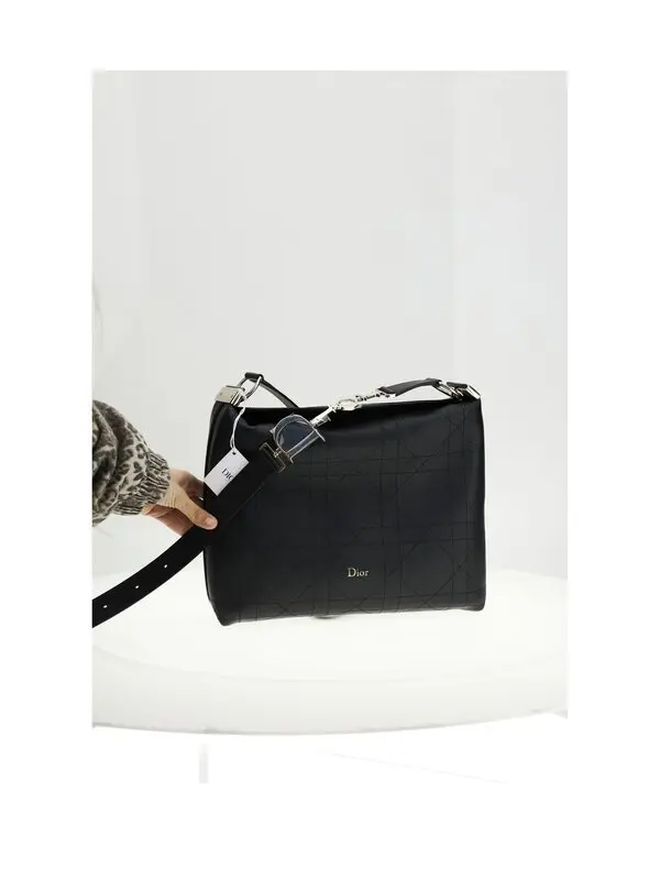 Dior Quilted Calfskin Tote Bag