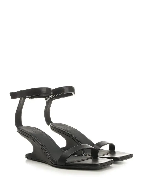 Rick Owens Cantilever Sandals With Strap Closure