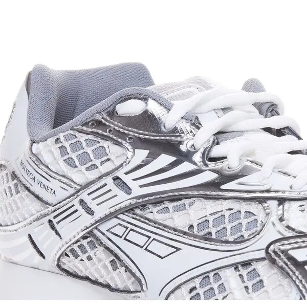 Bottega Veneta Orbit Technical Fabric Sneakers - Silver