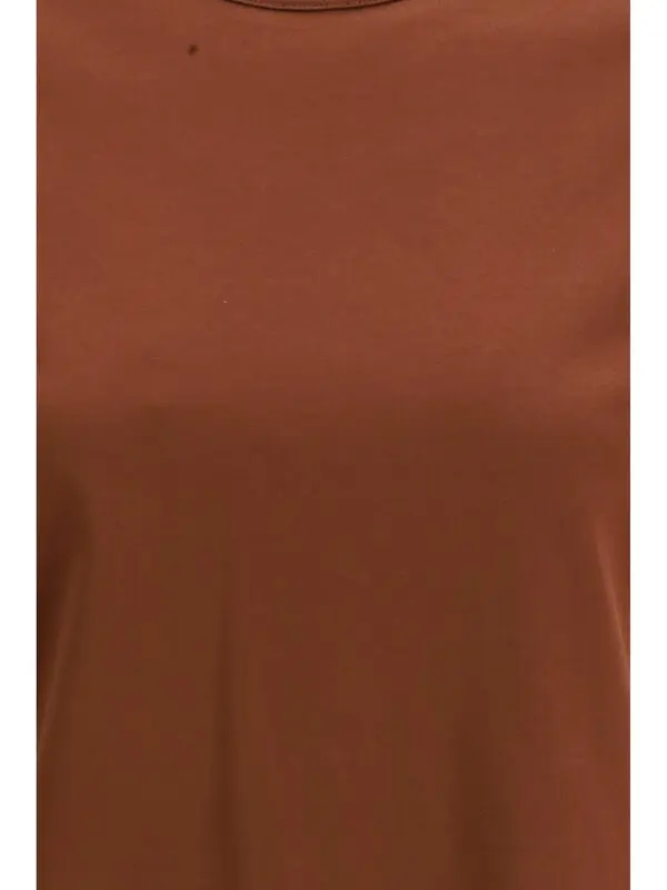 Brunello Cucinelli Monochrome T-shirt With Jewel Detail