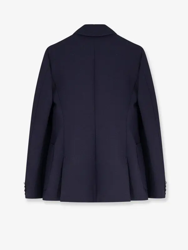 Max Mara Virgin Wool Double-breasted Blazer
