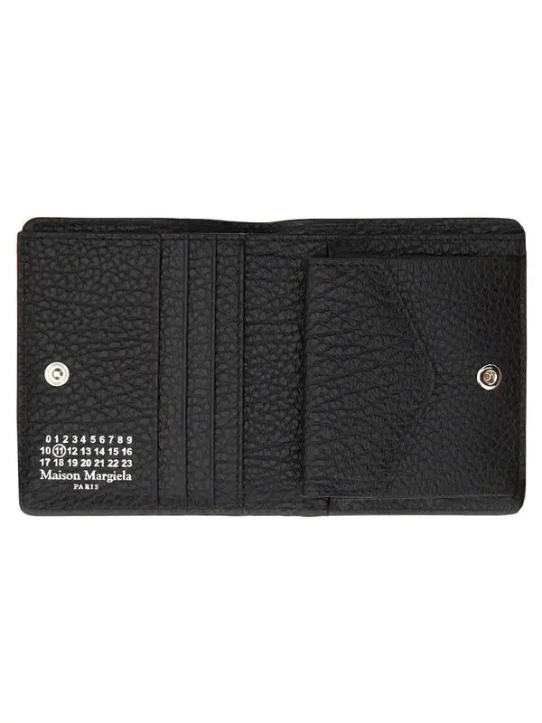 MAISON MARGIELA Compact Bifold Wallet - Black