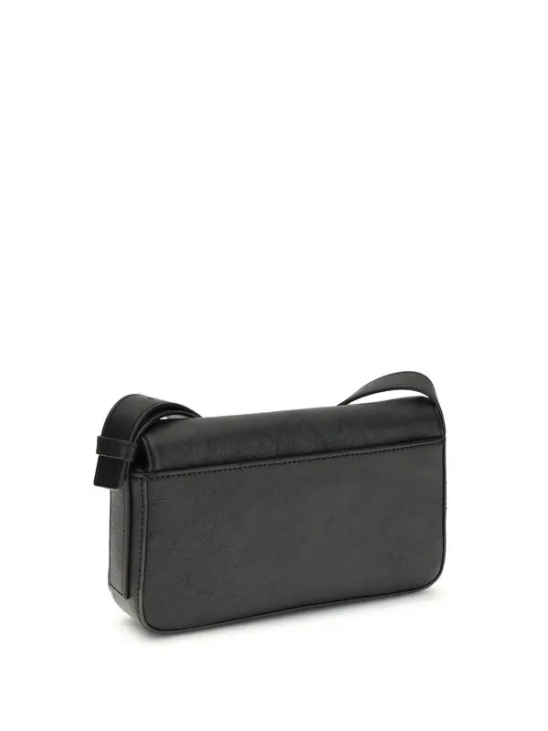 Alexander Wang Leather Shoulder Bag - Black