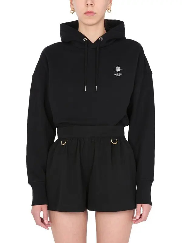 Givenchy Oversized Fit Sweatshirt - Black