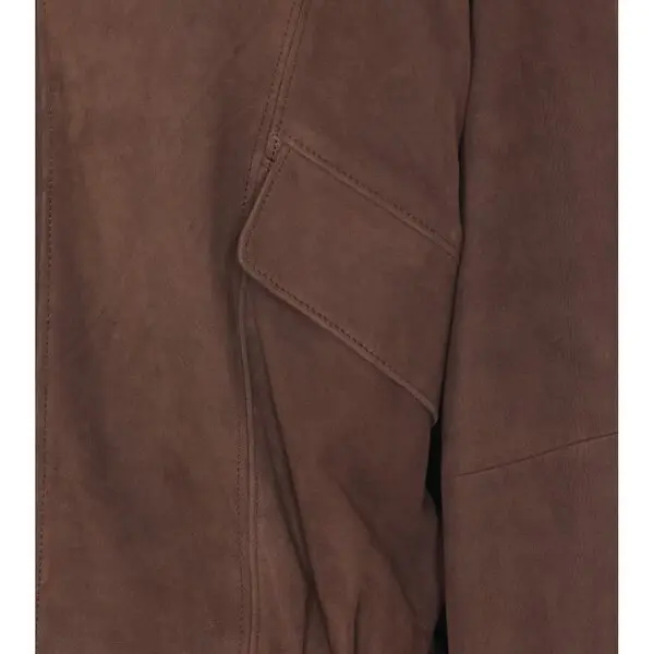 Auralee Suede Shawl Collar Jacket