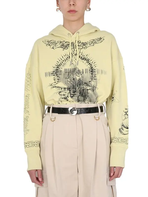 Givenchy Oversize Sweatshirt - Yellow